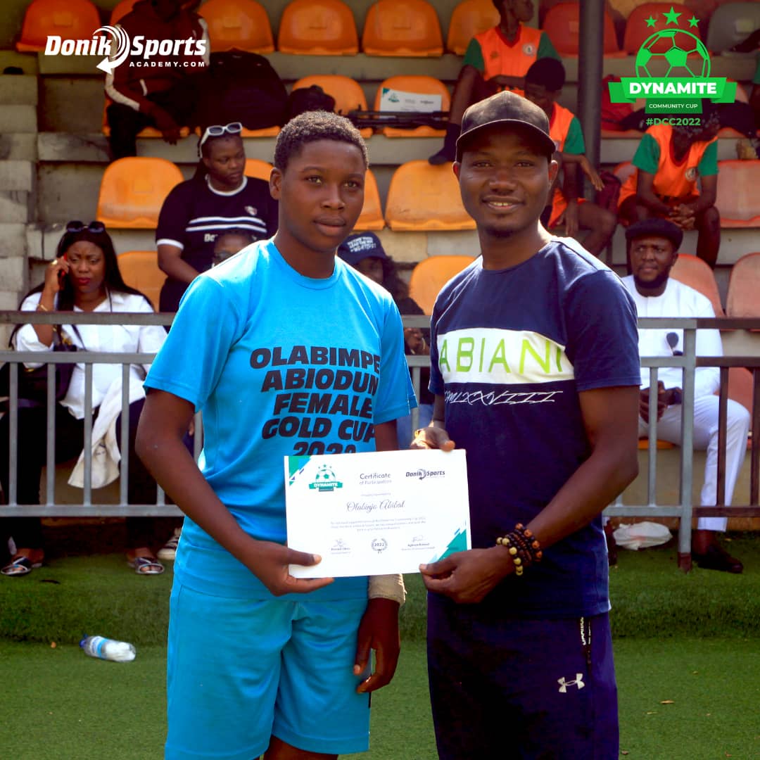 Donik Sports Academy hosts football tournament in Lagos - Telling ...