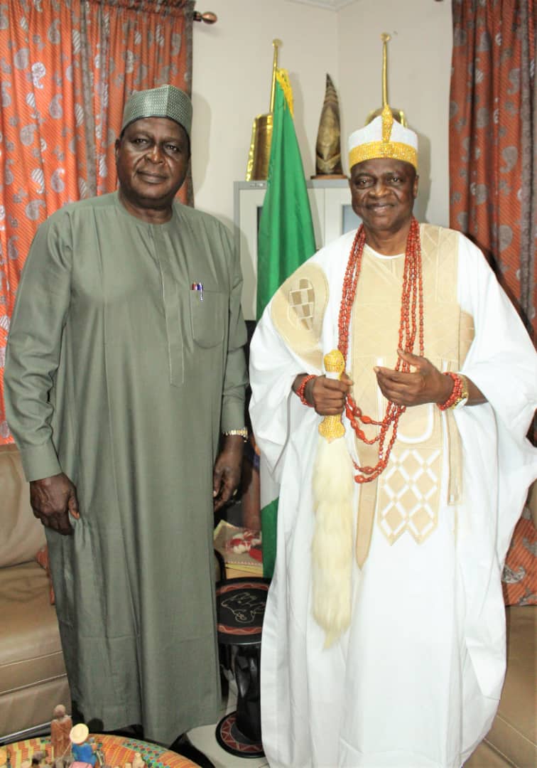 HRM Alayeluwa Oba Francis Agbede (OFR) commends DG NCAC , Otunba Segun ...