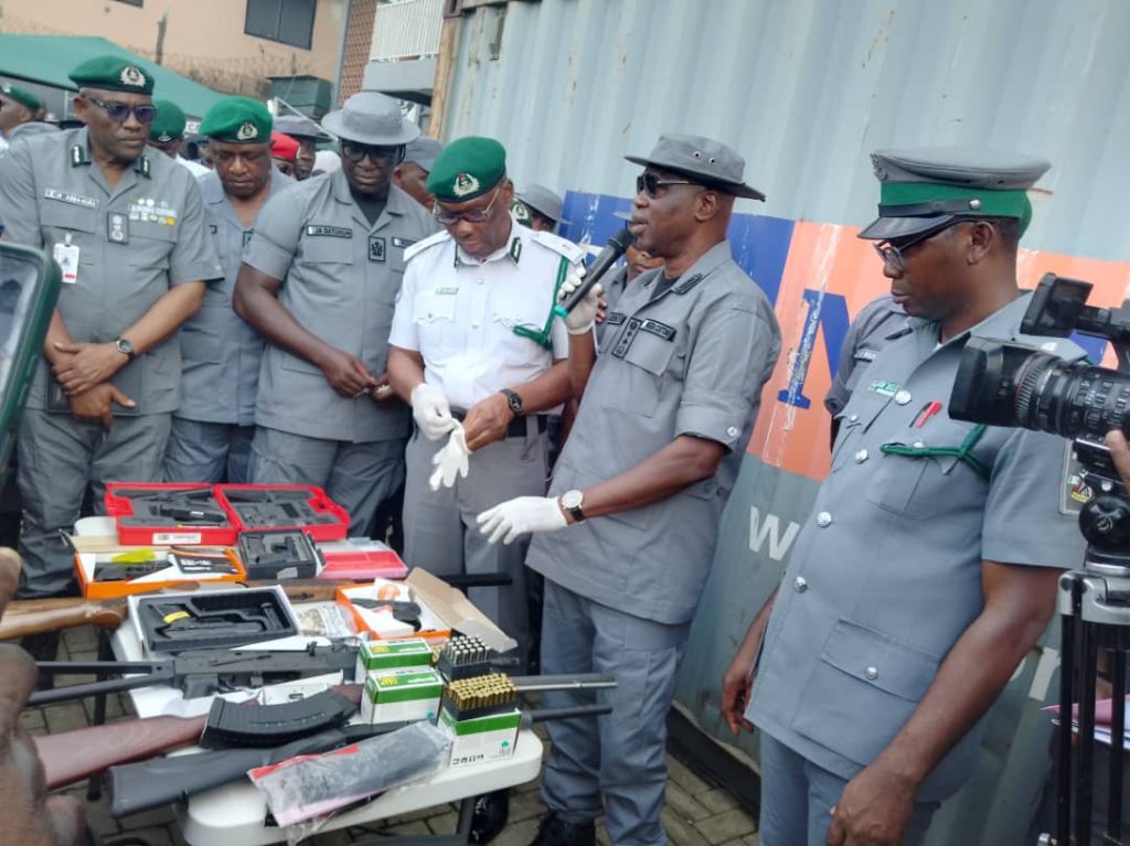 Customs Intercept container bound for South Eastern part of Nigeria ...